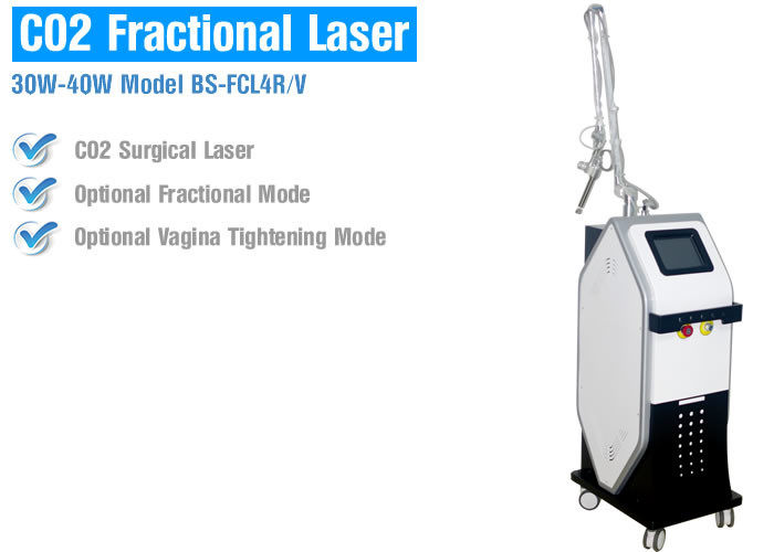 Skin Warts Removal Fractional CO2 Laser / Vaginal Tightening Machine CE ...