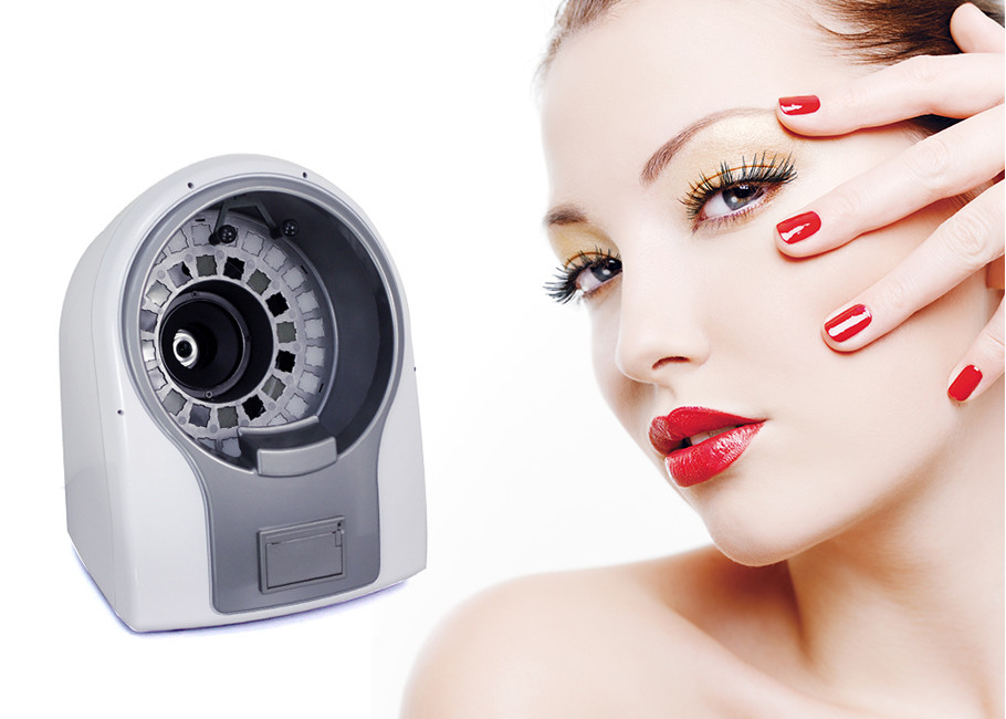 20 Mega Pixels Skin Testing Machine 6 Spectrum Facial Skin Analyzer
