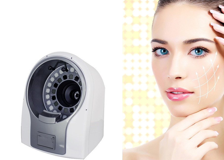 Magic Mirror Skin Analyzer Magnifier Machine 8800 Lux Illumination