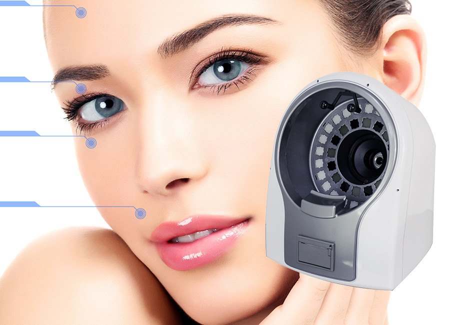 20 Maga Pixel Skin Analysis Machine High Resolution Skin Scanner 12KG ...