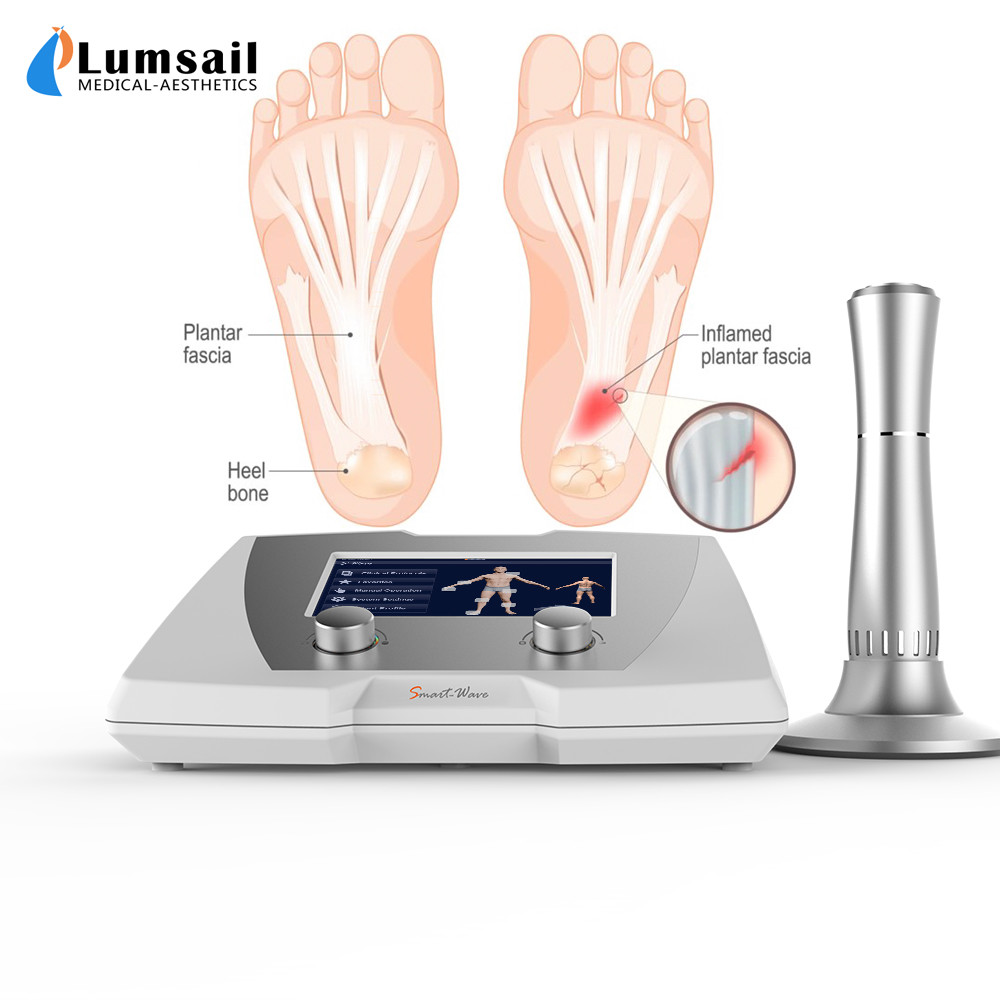 Physiotherapy Pain Relief ESWT Shockwave Therapy Machine For Soft ...