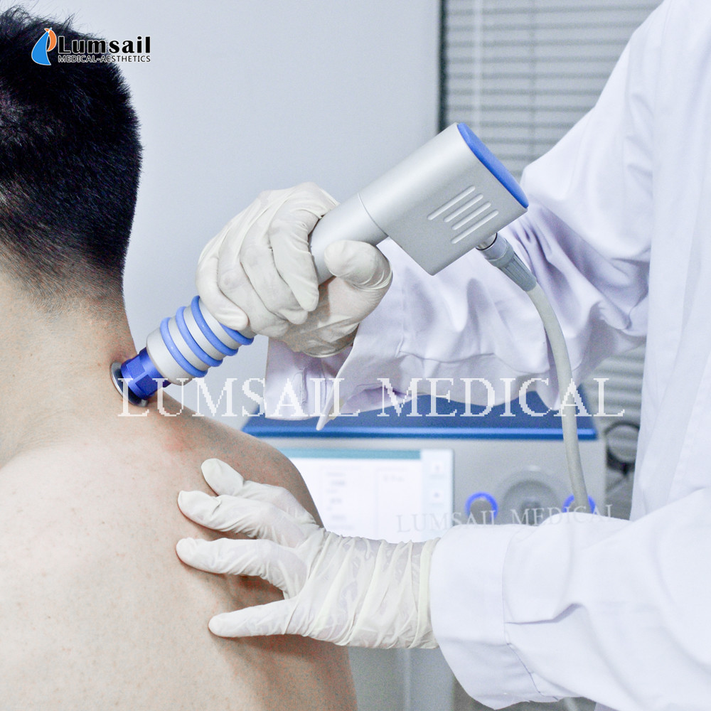 Extracorporeal ESWT Shockwave Therapy Machine Treatment For Tendonitis ...