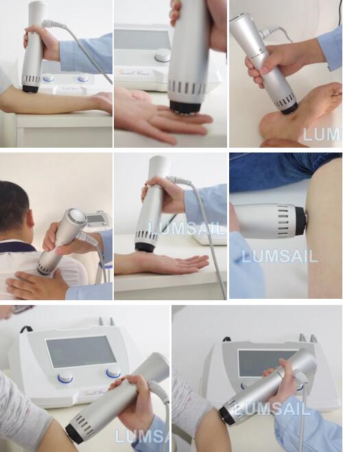 Electromagnetic Radial Shockwave Therapy Equipment Double Wave