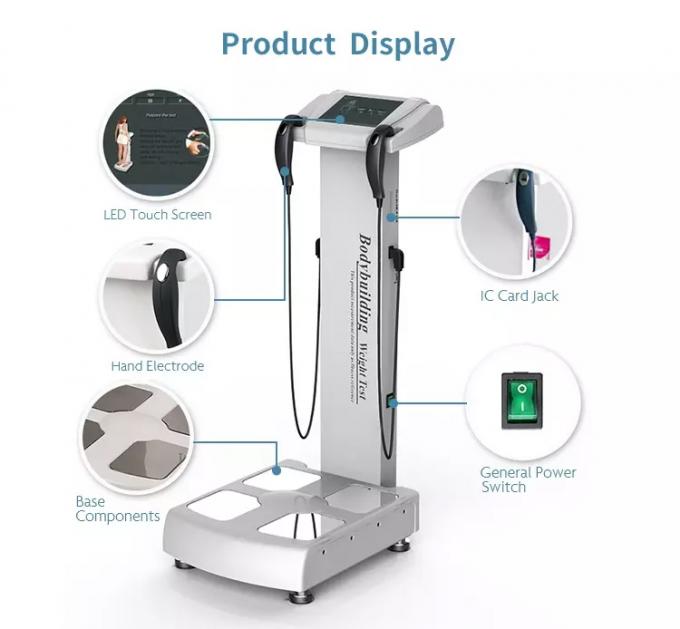 Fitness Tactile Electrode Body Composition Analyser With Touch Screen