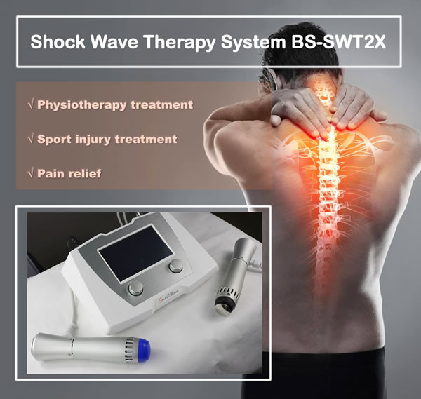 Excellent Back Pain Relief ESWT Shockwave Therapy Machine , Shockwave ...