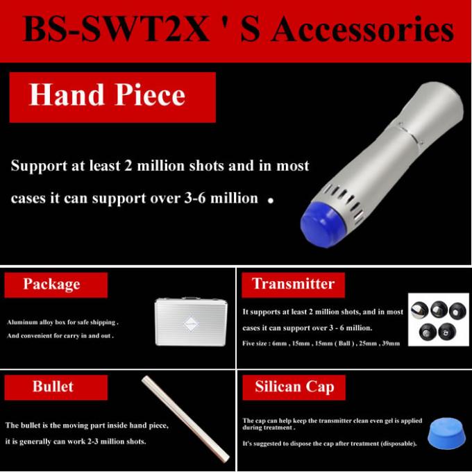 Li-Eswt ED Mini Portable Tabletop Shock Wave Machine Ed 1000 10mJ - 190mJ